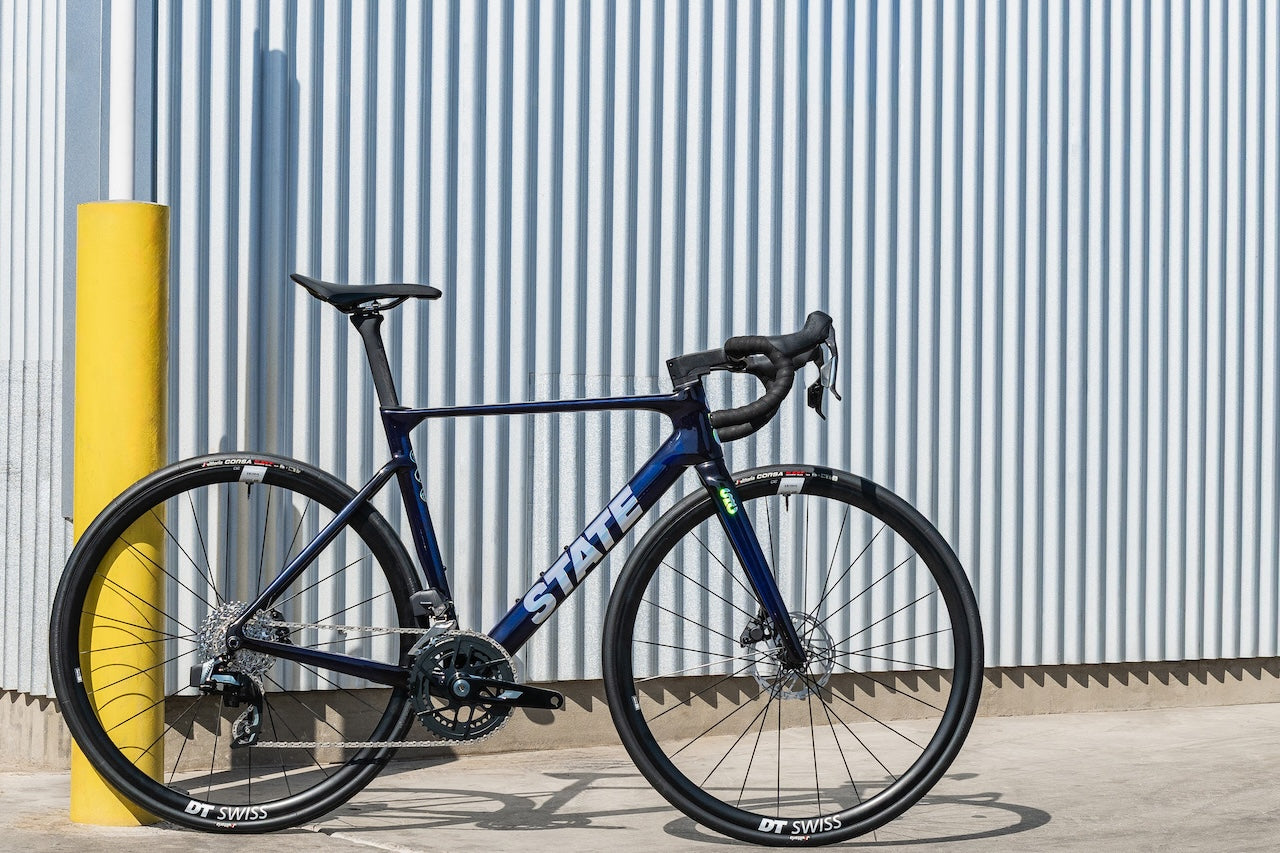 Carbon Road – Midnight Blue - SRAM Rival AXS 2x | State Bicycle Co.