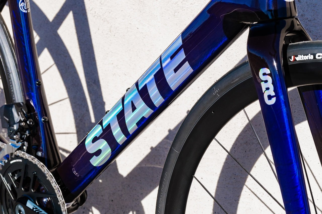 Carbon Road – Midnight Blue - SRAM Rival AXS 2x | State Bicycle Co.