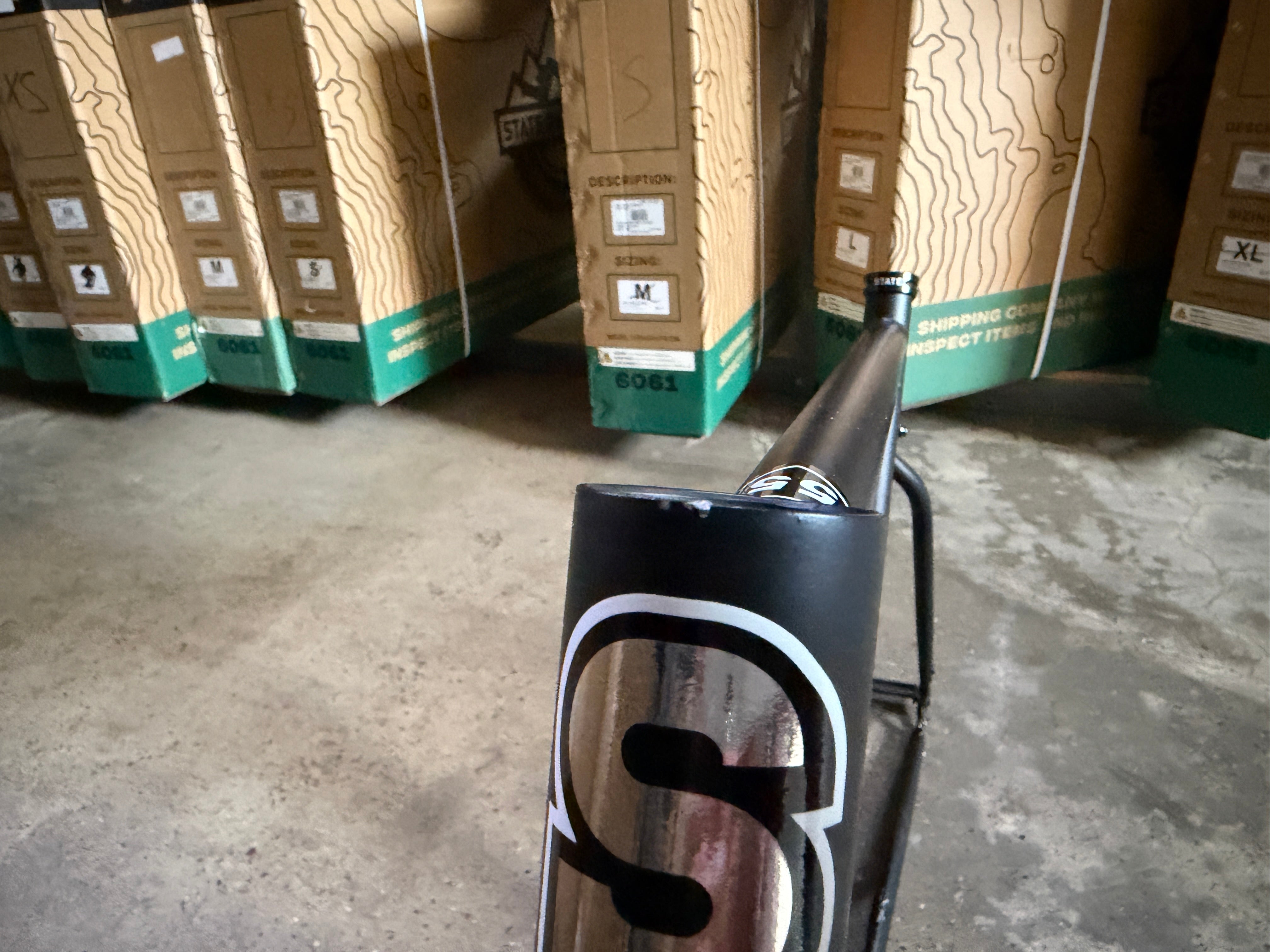 #1452 – 4130 Fixed-Gear / Single Speed Frameset | MB/Mirror (Size 55cm ...