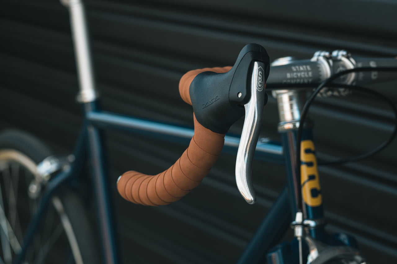 4130 - Navy / Gold – (Fixed Gear / Single-Speed) | State Bicycle Co.